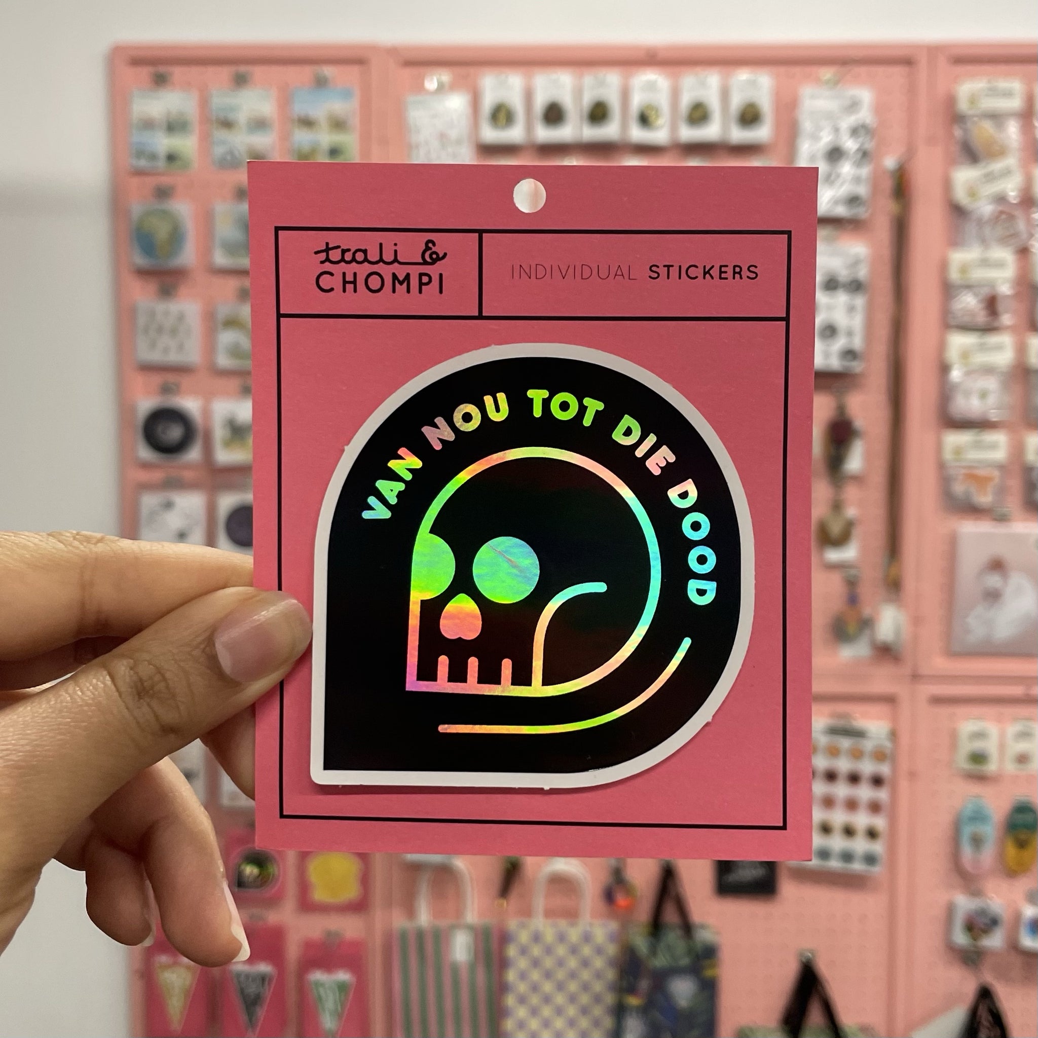 Sticker Van nou tot die dood