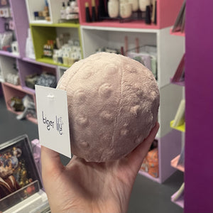 Fabric Bell Ball (Pink)