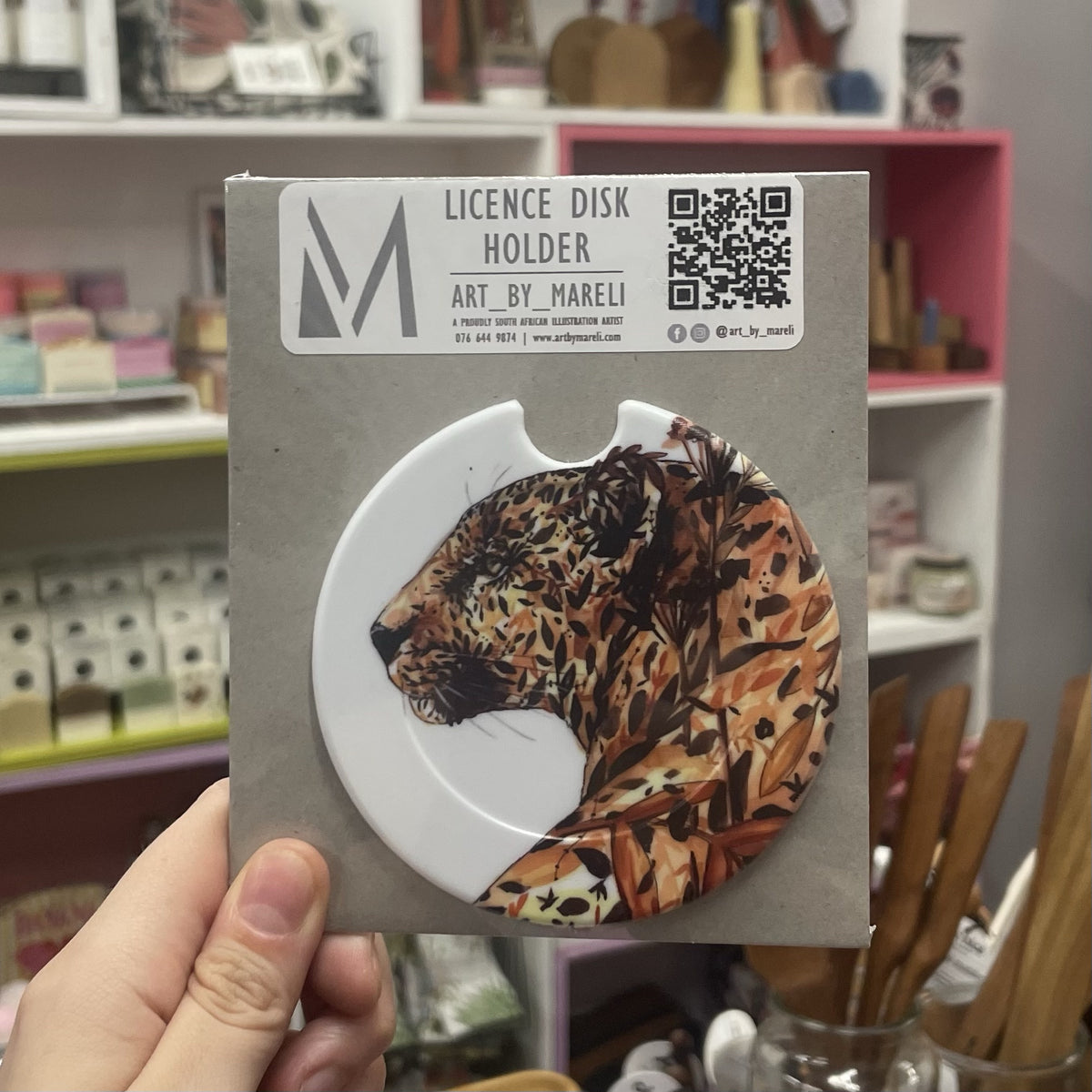 License disk Leopard