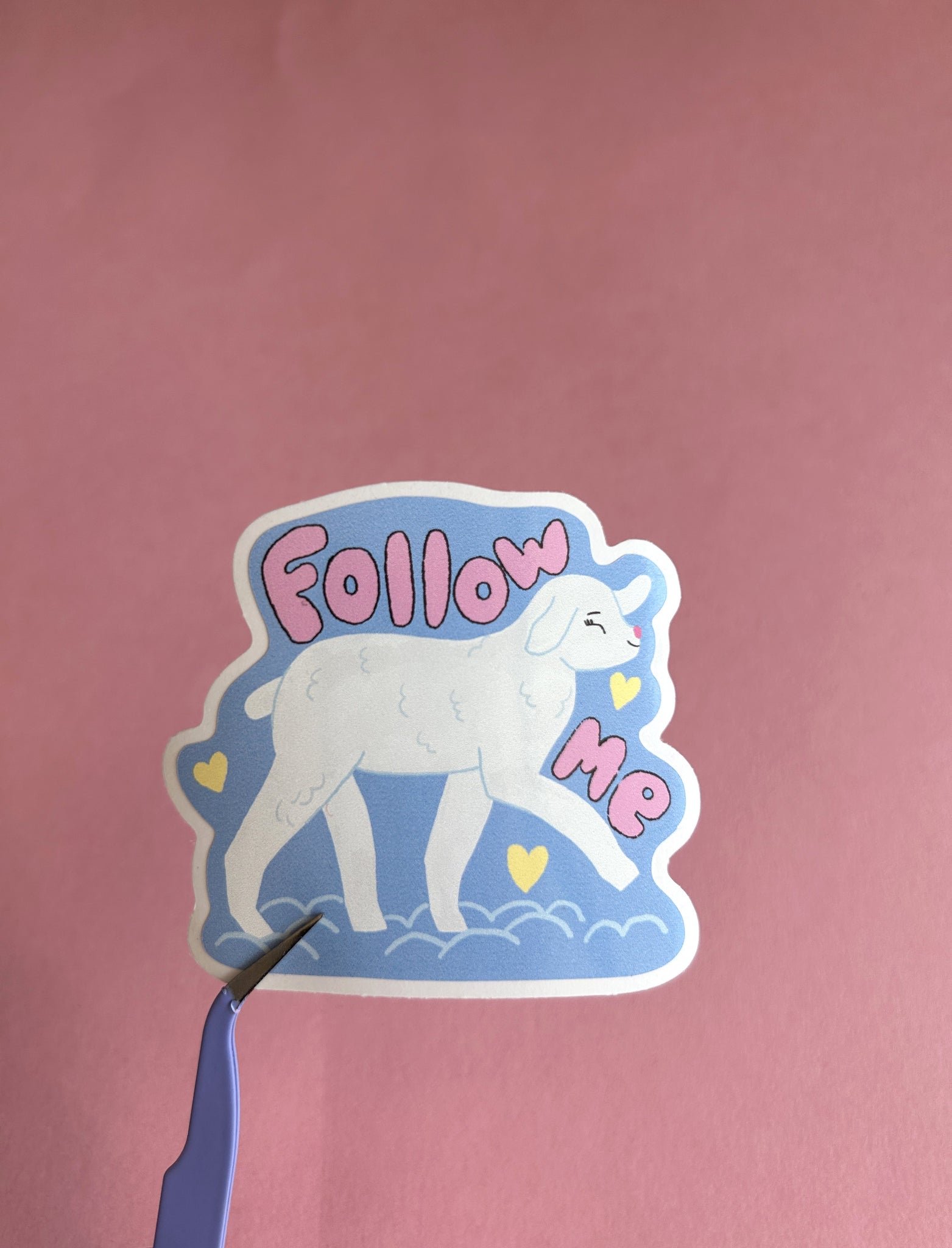 Sticker Follow Me